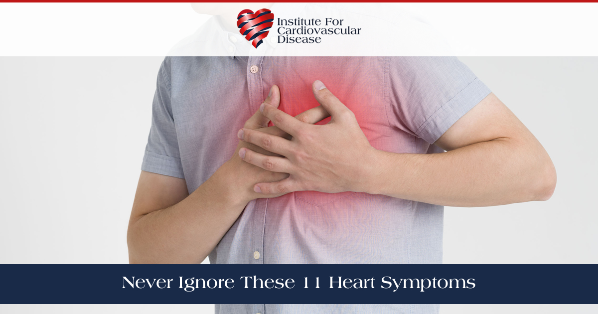 Never Ignore These 11 Heart Symptoms